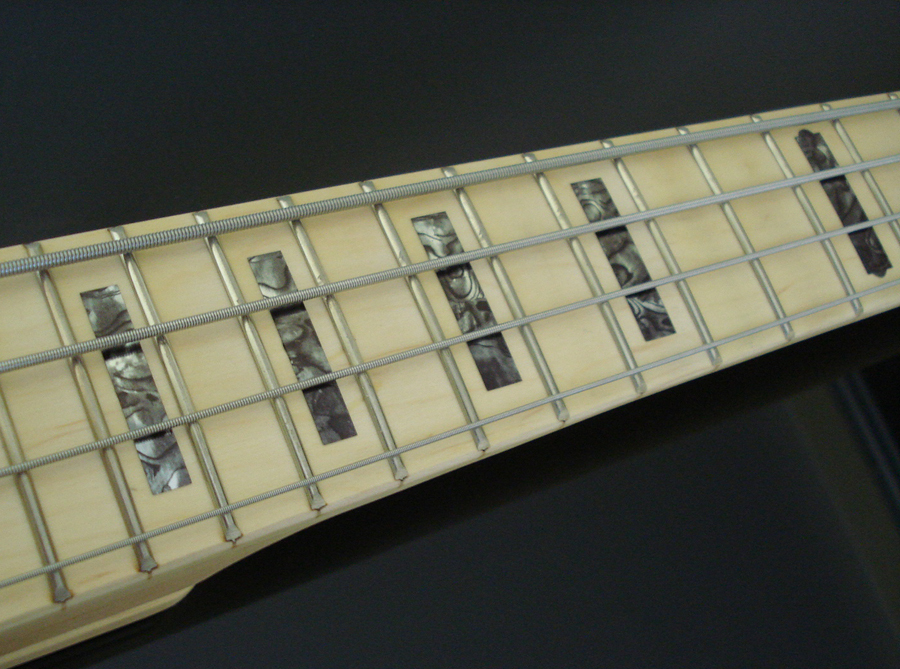 Blocks BLACK PEARL block Fret Markers Vinyl Inlay Sticker for Jazz P OR ...