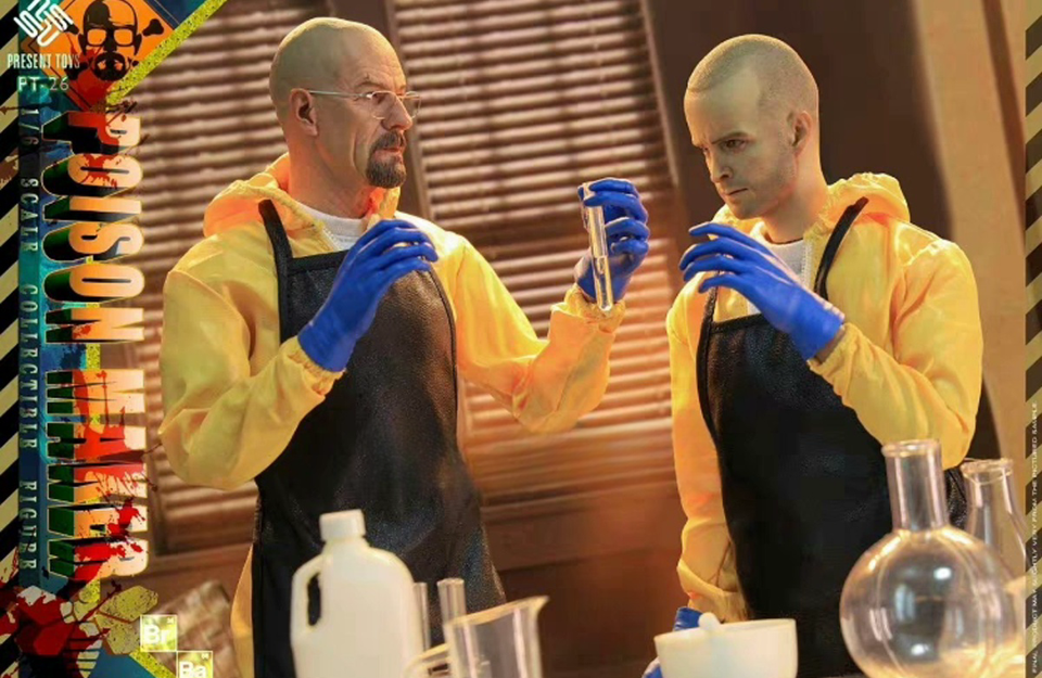 Used PRESENT TOYS PT-sp26 1/6 Breaking Bad Double set Action Figure In ...