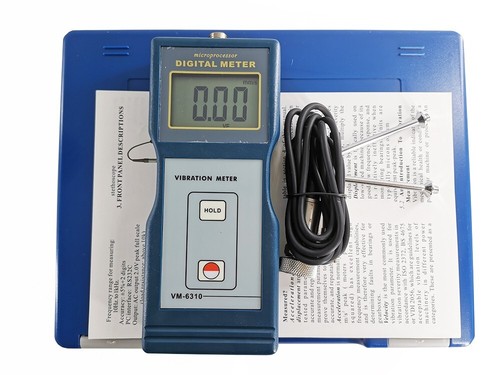 Handheld Vibration Meter with Velocity 10Hz-1kHz for Measuring Periodic ...