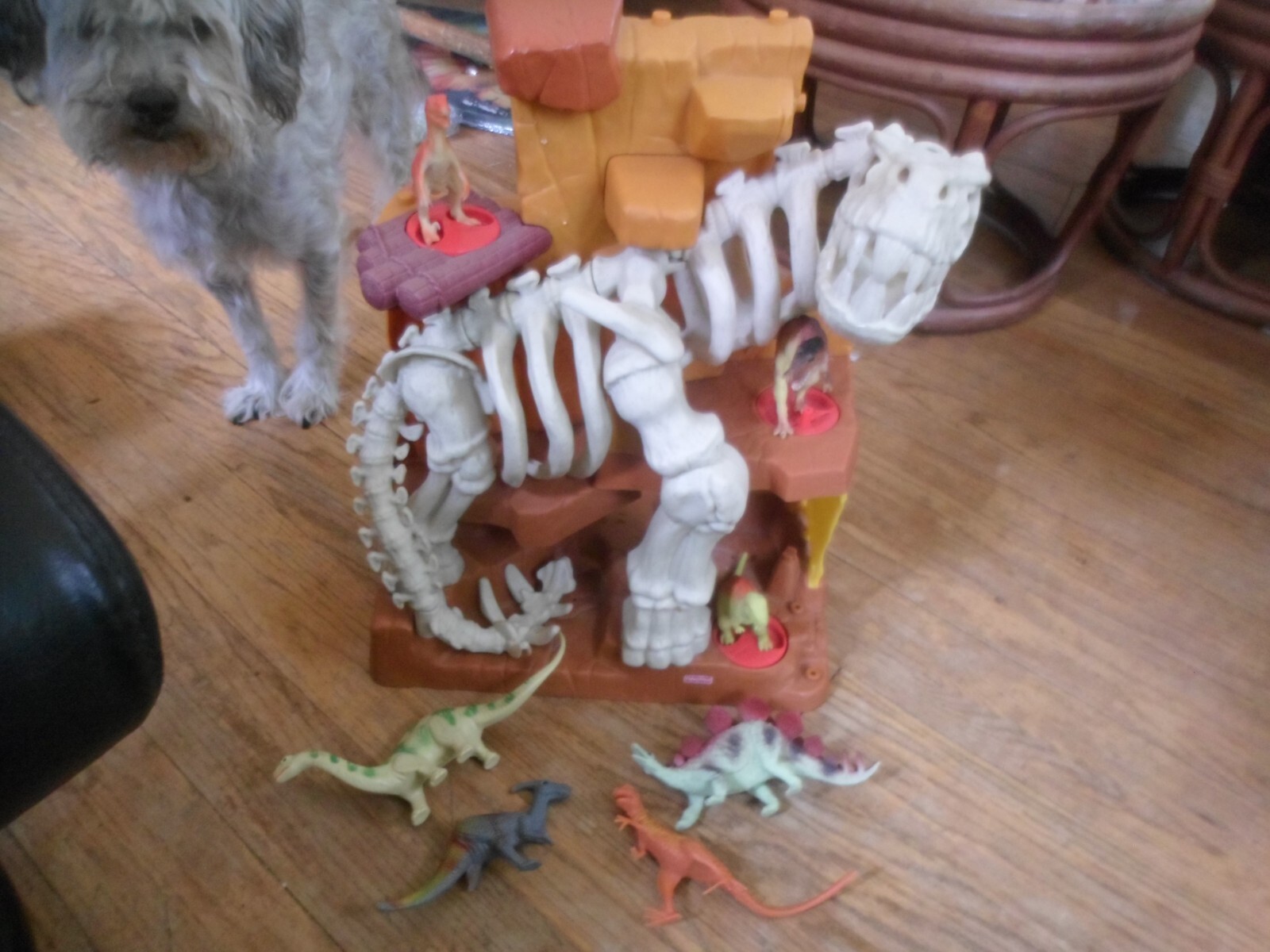 Fisher Price Imaginext Island of Lost Creatures Dino Skeleton + 7 ...
