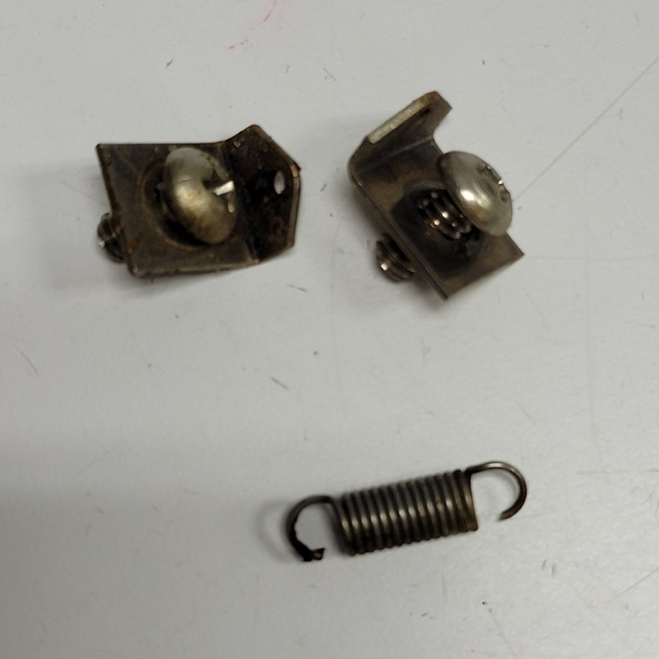 ORIGINAL HINGE SPRING & MOUNT/SCREWS for Vintage Sunbeam Party Grill ...