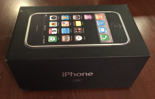 Original Apple iPhone 1st Generation 8GB Black AT&T Original Box ...