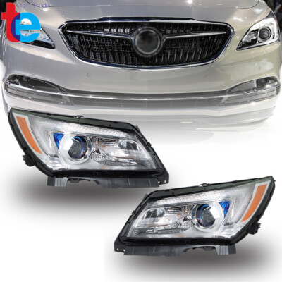 Headlight For 2014-2016 Buick LaCrosse Projector Halogen w/LED DRL Left ...