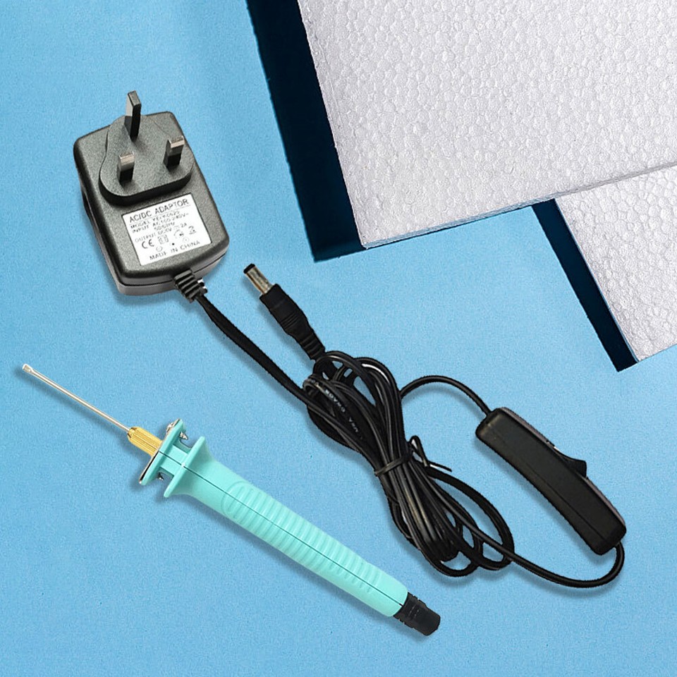 Foam Cutter Pen Plug Foam Board Cutter Power Supply for Arts Handcraft ...