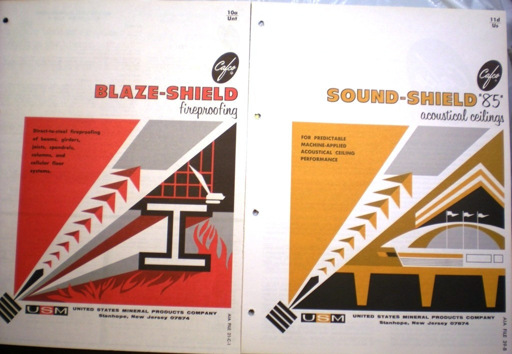 CAFCO Blaze-Shield Sound Shield Catalog ASBESTOS Insulation ...