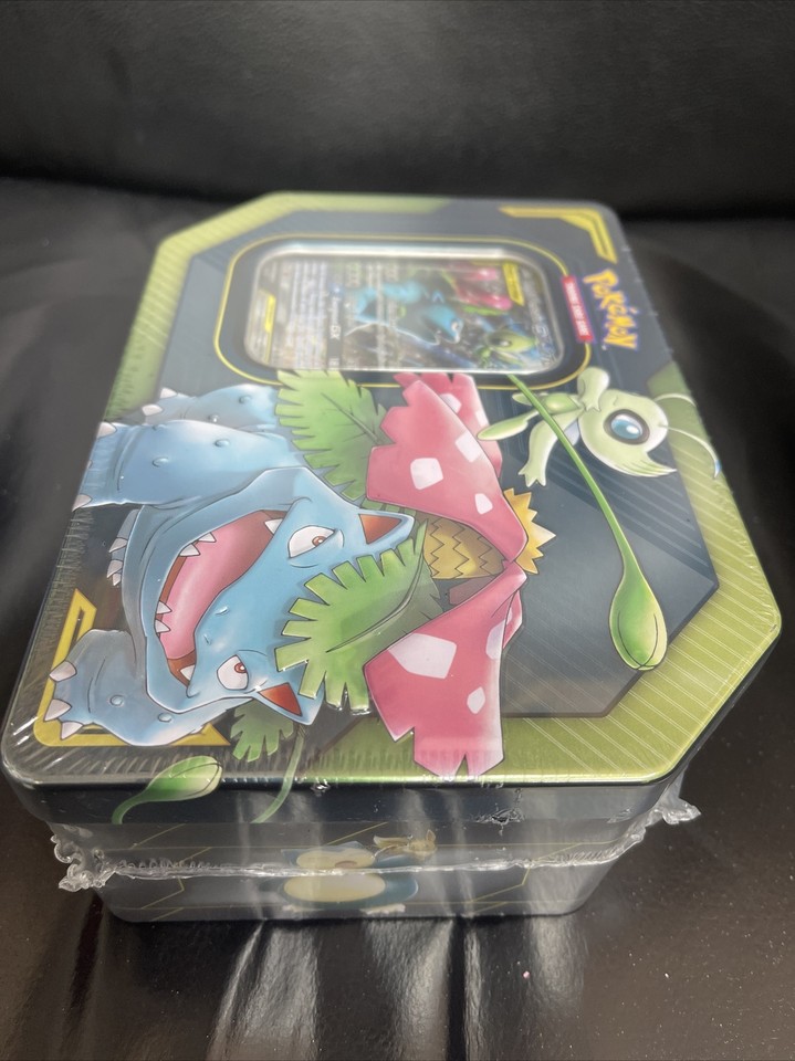Pokemon Tag Team Tin Celebi & Venusaur-GX- Factory Sealed ...