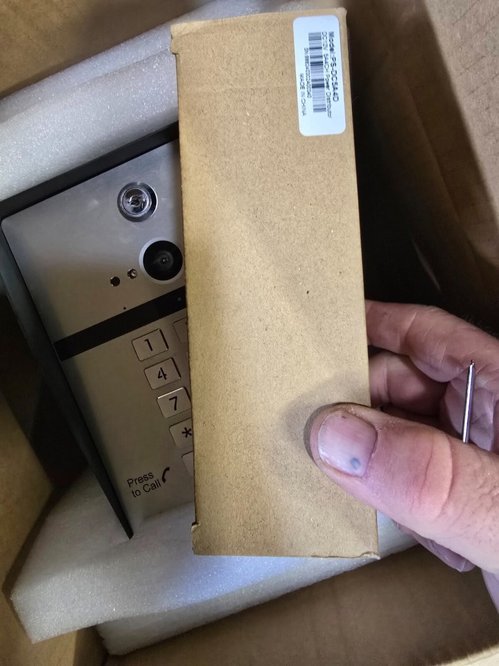 Cell Gate Watchman W410 gate door entry with camera keypad | eBay