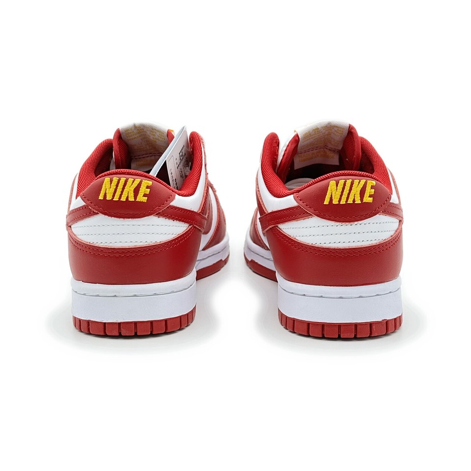 DD1391-602 Nike Dunk Low Retro USC Gym Red University Gold Cardinal ...