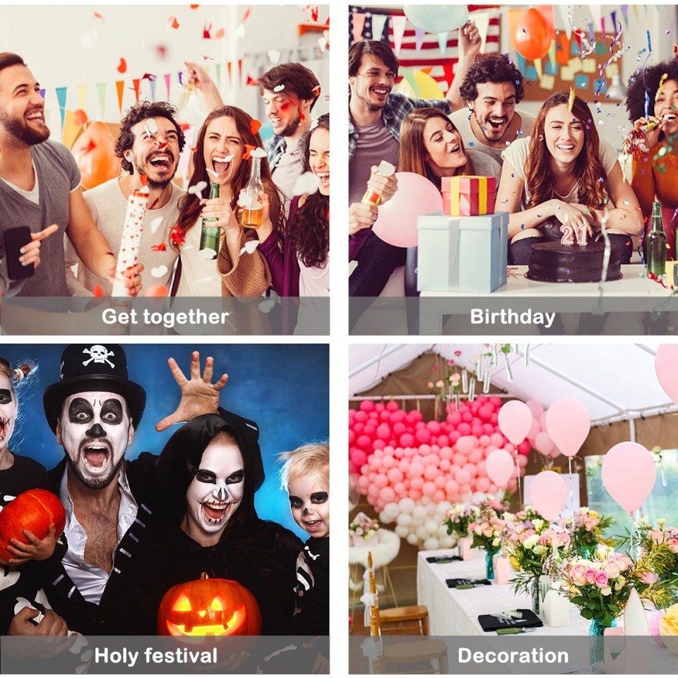 8PCS Full Body Halloween Skeleton Best Scary Halloween Decoration Skull ...