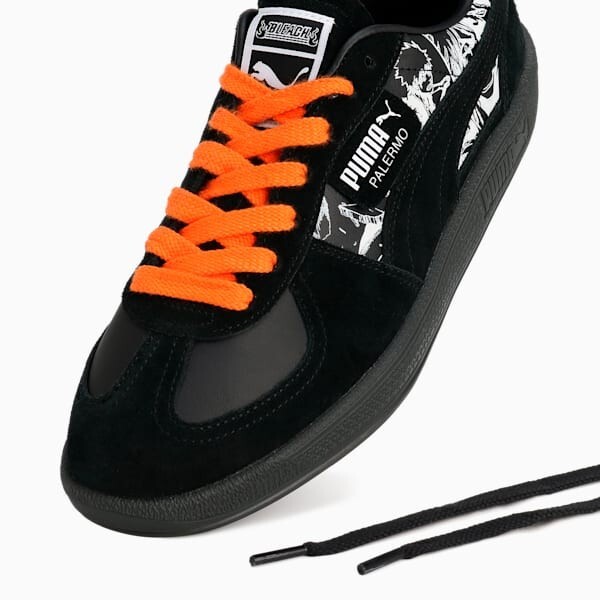 Bleach × PUMA Palermo Black Moon Ichigo Kurosaki 403445-01 Men's Size ...