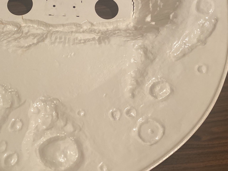 Marx Moon Terrain Operation Moon Base Play Set Plastic | eBay