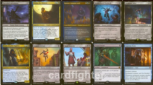 Custom Assassin Tribal Commander EDH Deck - Ramses, Assassin Lord ...