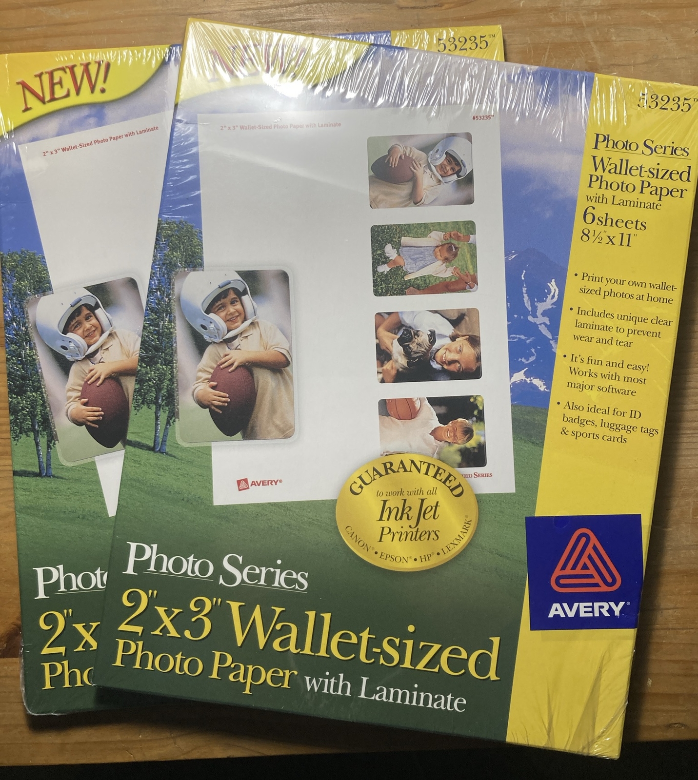 Avery 53235 Wallet Sized Photo Paper ? 6 Sheets for sale online | eBay
