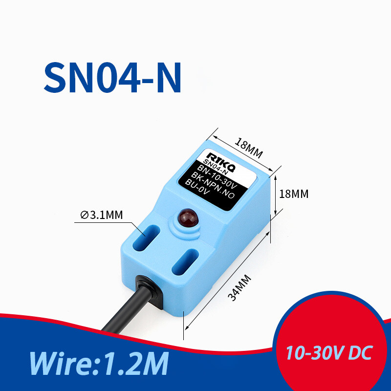 SN04-N-P-N2-NP2/4mm Inductive Proximity Sensor Detection Switch NPN NO ...