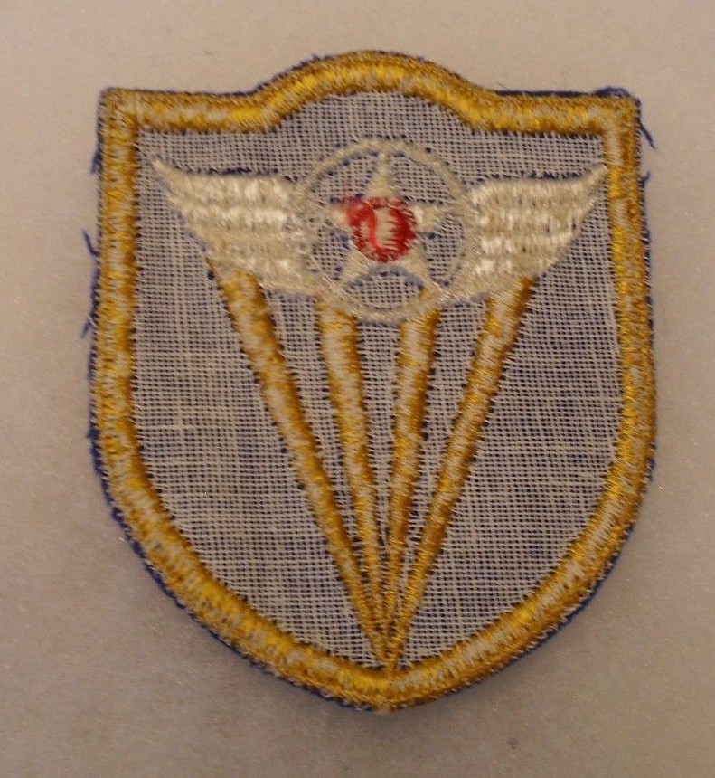 WWII EMB ON FELT 2ND AAF PATCH NICE VARIANT NO GLOW COTTON GAUZE BACK ...