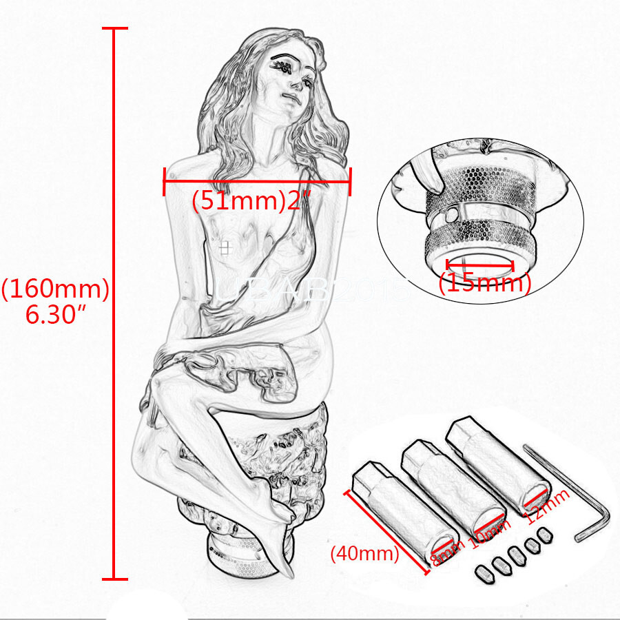 Sexy Lady Girl Universal Car Truck Manual Gear Stick Shift Lever Knob ...