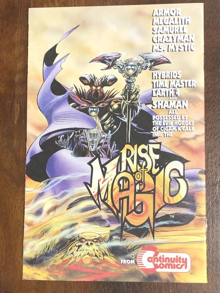 Continuity Comics - Megalith #6 Dec 1993 - Rise of Magic - VF/NM | eBay