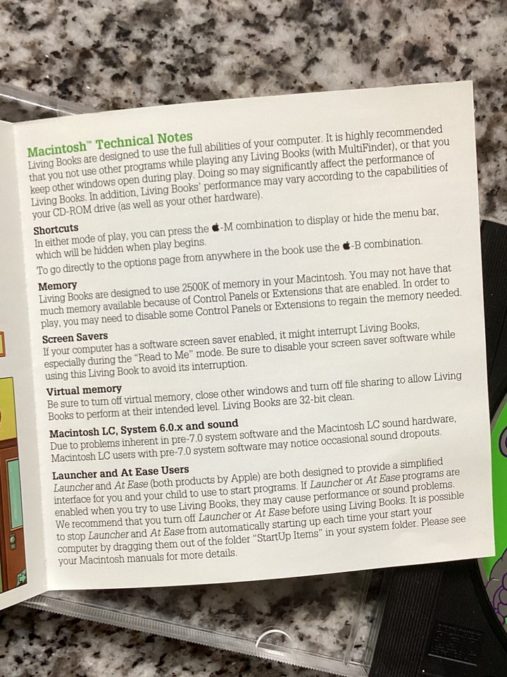 PC CD-Rom Living Books - Arthur's Teacher Trouble - PC or Mac | eBay