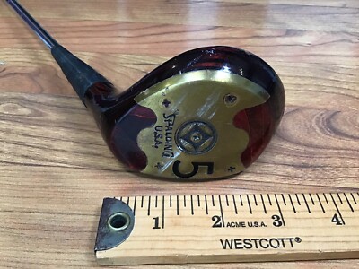 Spalding Pro Flite 5 Wood RH 42.75” Medium Flex Steel Shaft & Original ...