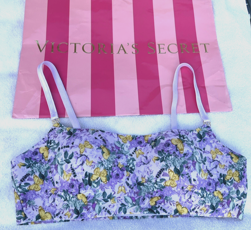 Victoria's Secret Spring Floral Love Cloud Smooth Straight Neck Lounge ...