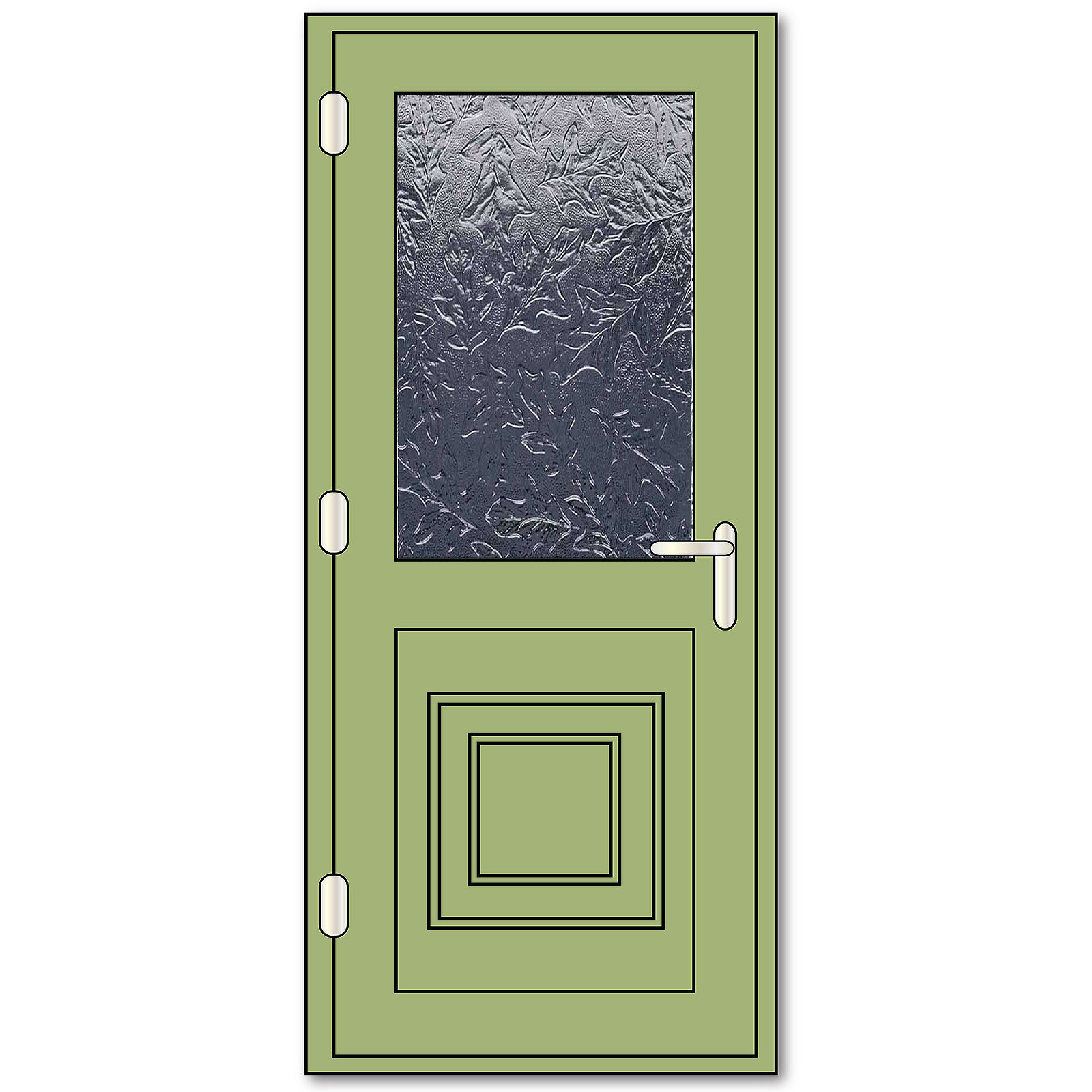 Chartwell Green uPVC - Single Door | eBay UK