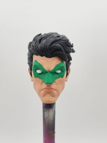 Hot Toys Custom Hal Jordan Green Lantern Head 1/6 Scale Painted | eBay
