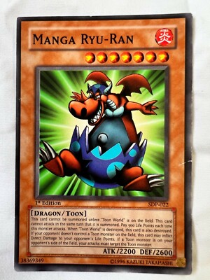 Yu-Gi-Oh! TCG Manga Ryu-Ran Starter Deck Pegasus SDP-022 1st Edition ...