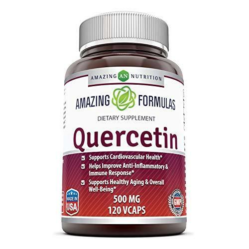 Amazing Formulas - Quercetin 500 Mg, 120 VCaps(Vegetarian Capsules ...