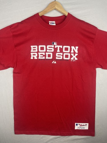 Boston Red Sox Shirt Mens Large Majestic Mlb Authentic Collection
