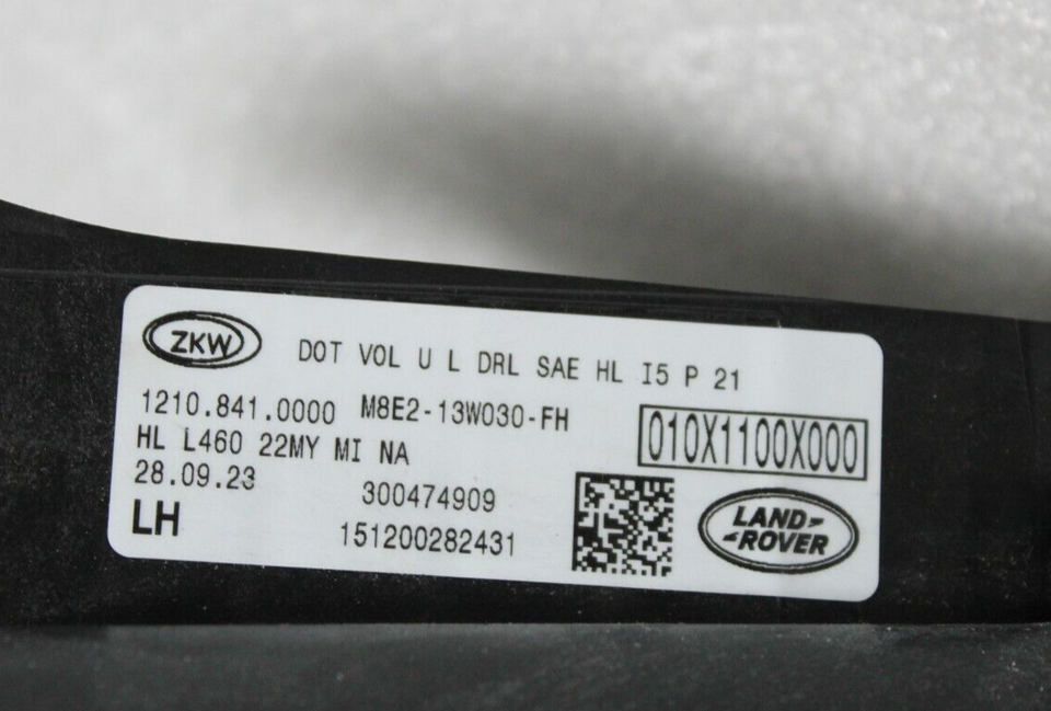 2023-2025 LAND ROVER RANGE ROVER SV LEFT DRIVER SIDE PIXEL LED ...