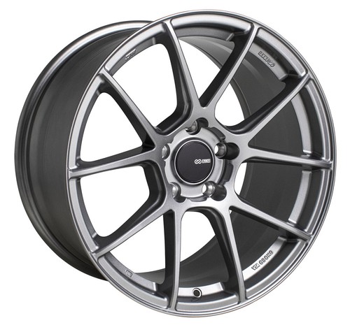 4 New 17X8 ENKEI TS-V GREY WHEEL/RIM ET35 522-780-6535GR 5X114.3 | eBay