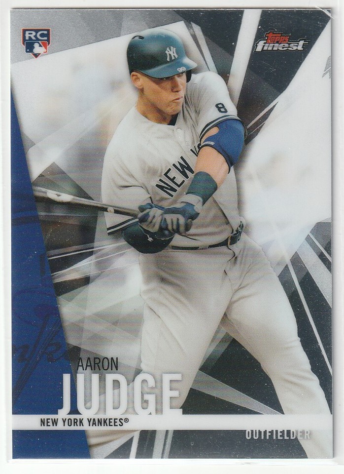 2017 TOPPS AARON JUDGE RC UPICK HERITAGE FINEST GALLERY BOWMAN BOWMANS ...