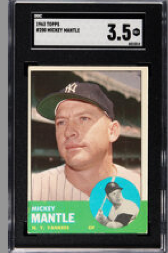 1963 Topps - #200 Mickey Mantle | eBay