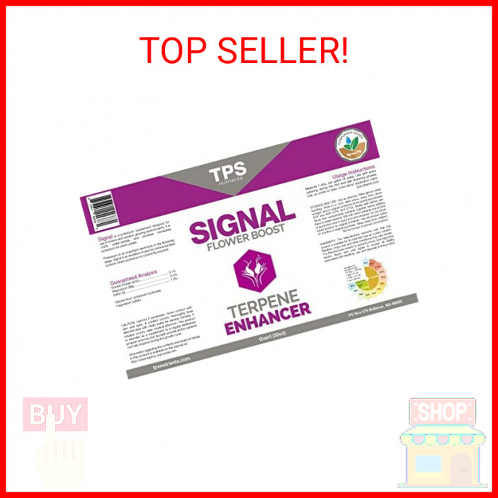 Signal Terpene Enhancer Plant Nutrient and Supplement, Flower Hardener ...