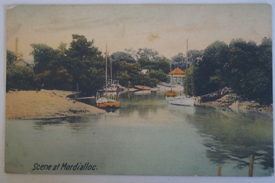 Scene at Mordialloc Melbourne Vic Aust Historic Vintage Antiquarian ...