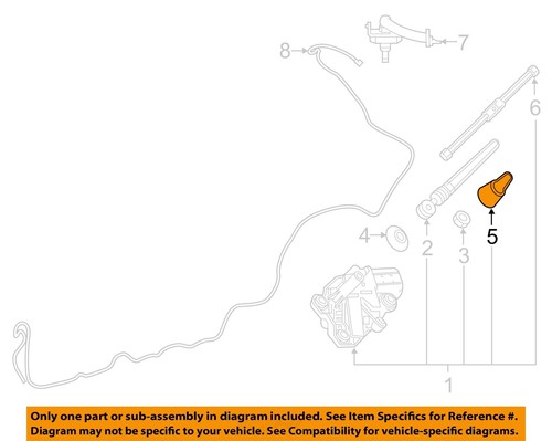 MERCEDES OEM 17-20 E400 Wiper Washer Components-Wiper Arm Cover ...