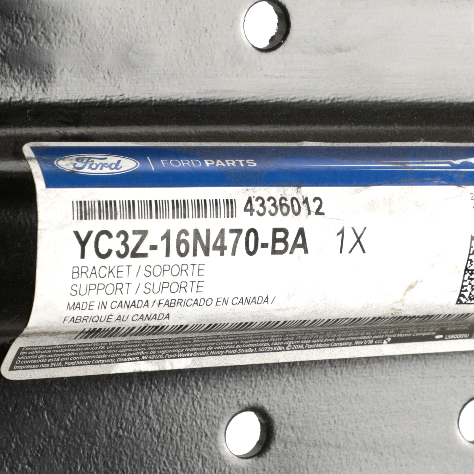 NEW OEM Ford 1999-10 Super Duty Running Board Outer Mount Bracket YC3Z ...