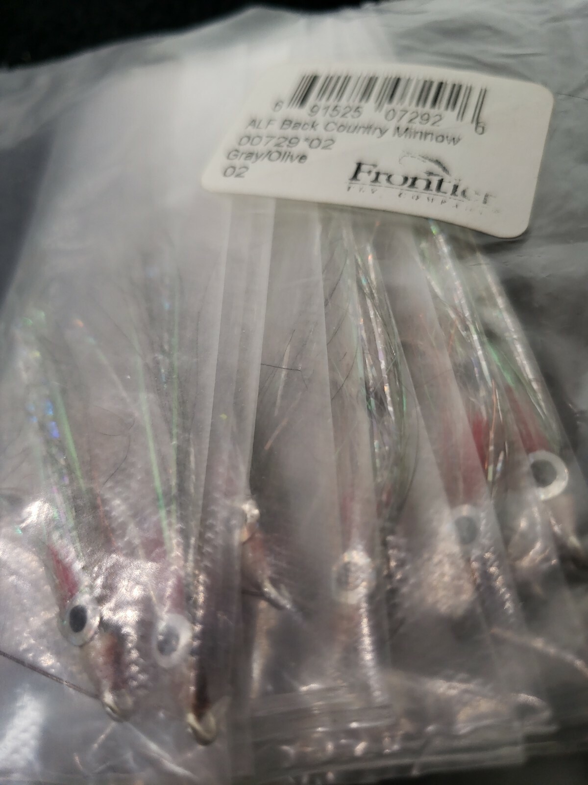 1/2 DOZEN SALTWATER FLY FISHING FLIES ANCHOVY ALF FRONTIER CO MINNOW # 4 | eBay