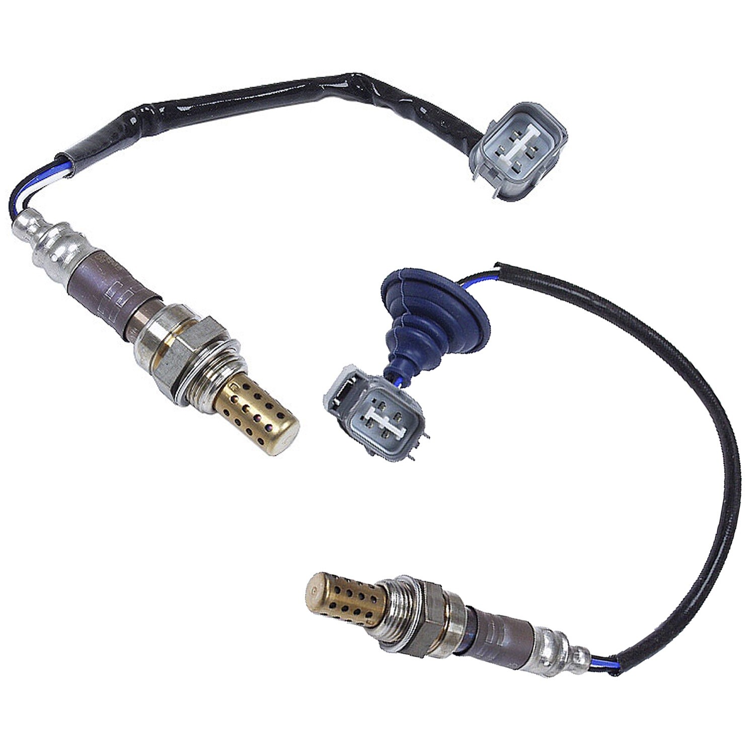 For Acura Integra Honda CR-V Pair Set of Front & Rear O2 Oxygen Sensors ...