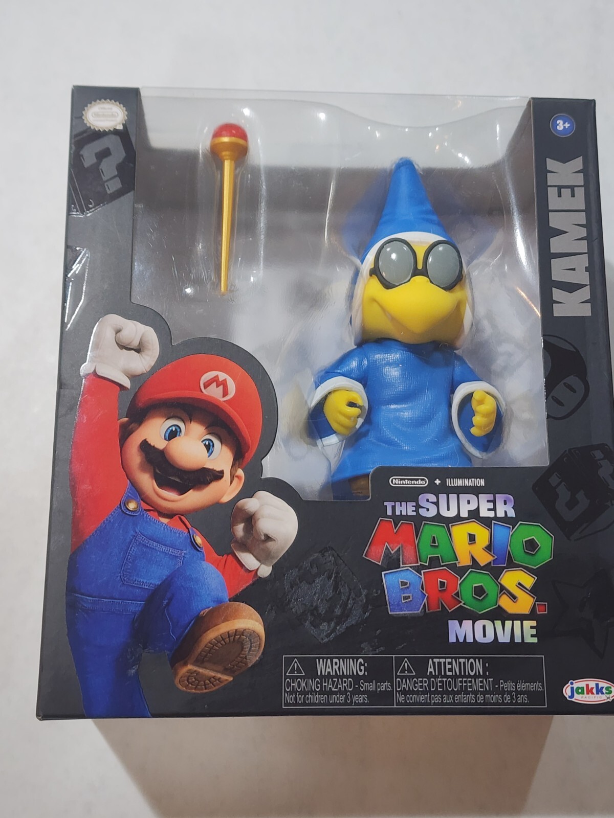 NEW Nintendo The Super Mario Bros. Movie Kamek Action Figure Jakks ...