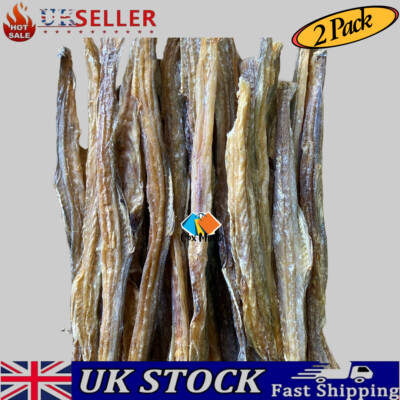 Authentic Dried Fish Bombay Duck/Lotia Headless (2 x 200g packs) 400g ...