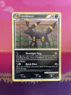 Pokemon Card Umbreon Undaunted Rare 10/90 Near Mint | eBay UK