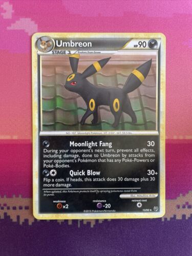 Pokemon Card Umbreon Undaunted Rare 10/90 Near Mint | eBay