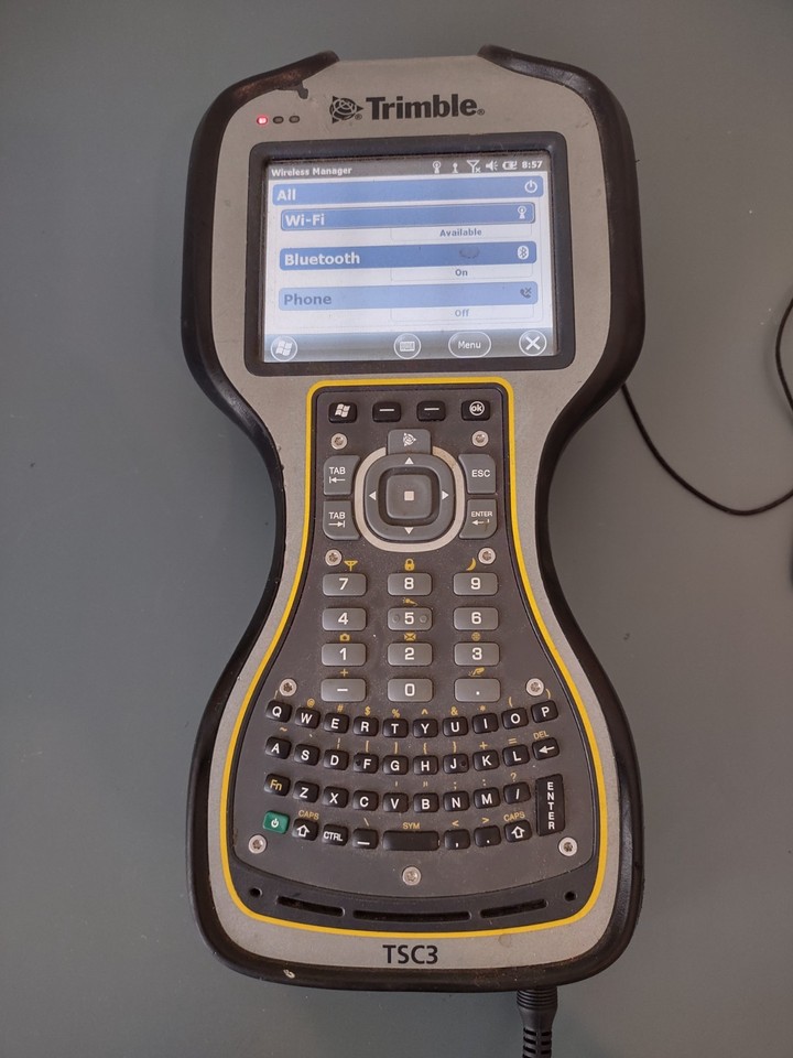 Trimble TSC3 Data Collector w/ field genius survey software 2.4ghz ...