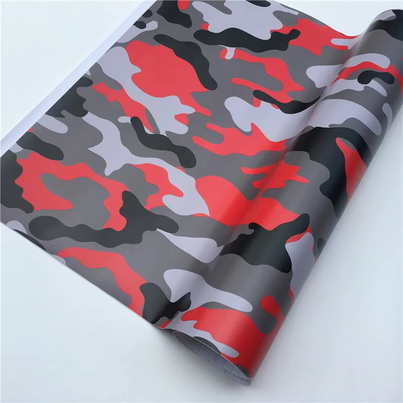 Camouflage Camo Shadow BLACK Vinyl Auto Car Wrap Film Sticker Decal ...