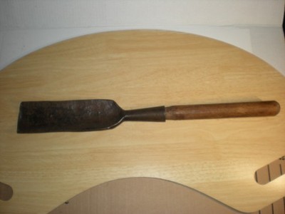 Old Antique Debarking Tool 20" Bark Peeling Bark Spud Logging | eBay