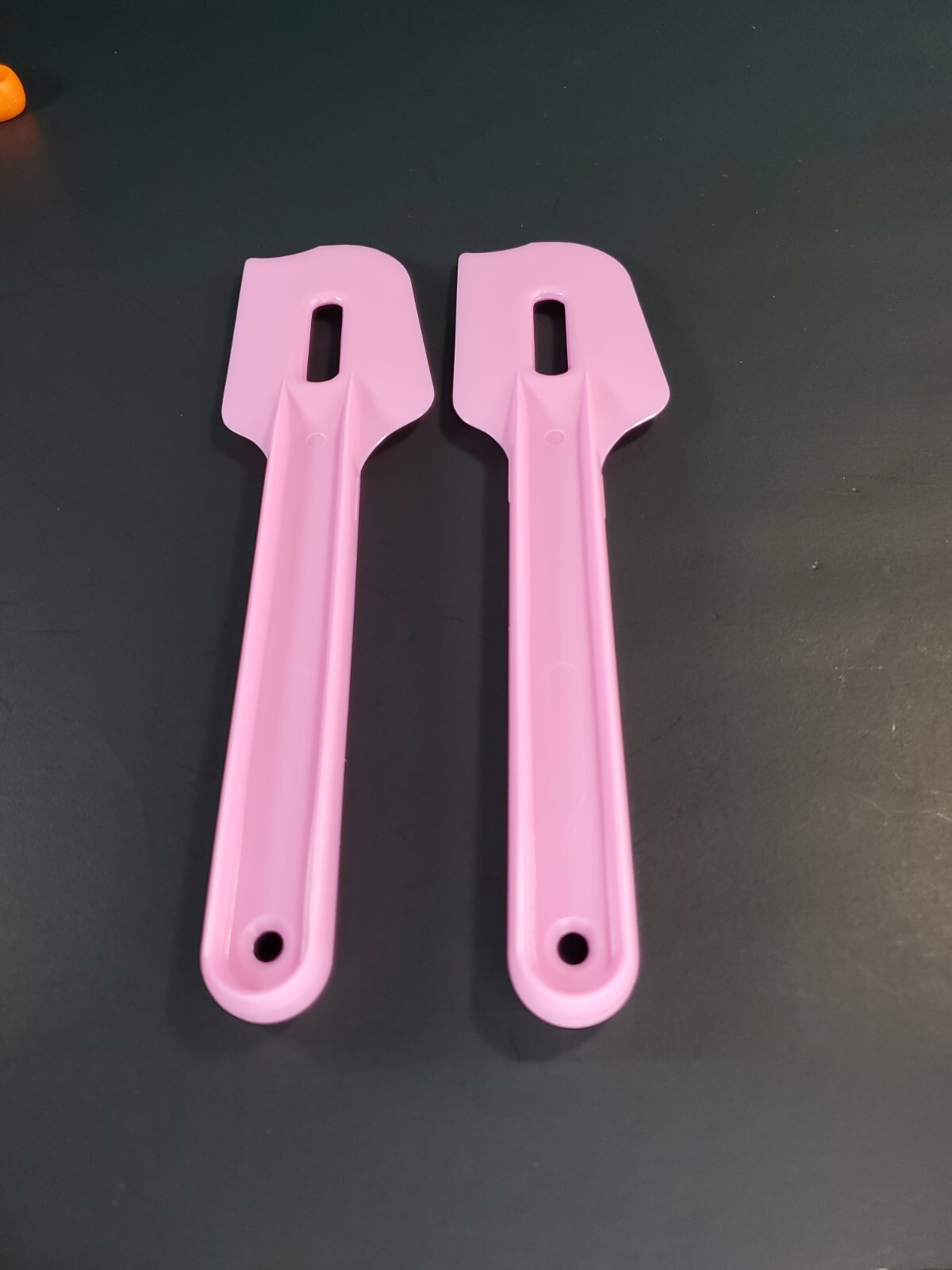 Tupperware Paddle Scraper Gadget Spatula Vintage Style Pink Set of 2 ...