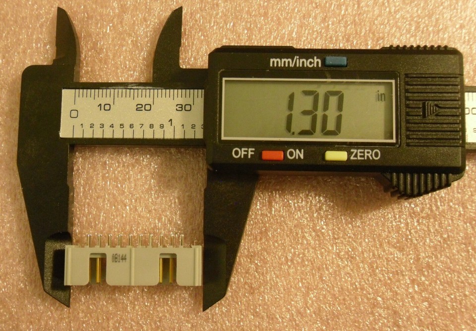 3M 20 Pin Shrouded Header Connector 2520-6002UB - Gold NEW | eBay