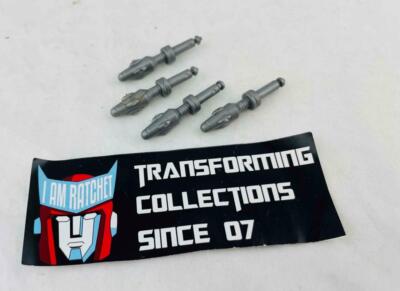 Transformers Original G1 1984 Optimus Prime Grey Missiles Lot 4 Weapon ...