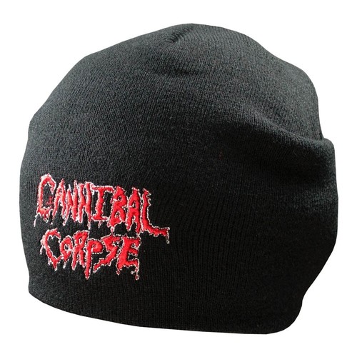 CANNIBAL CORPSE LOGO embroidered beanie hat Black Death | eBay